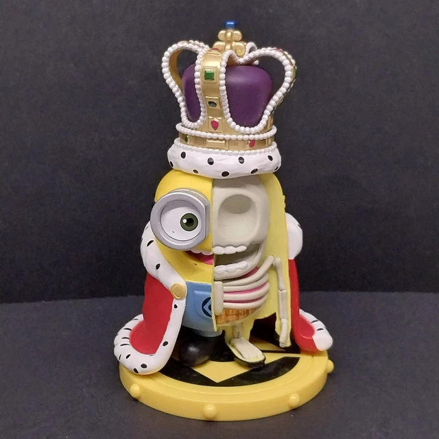 MIGHTY JAXX FREENY'S Dissectibles Minions King Bob Figure XXRAY Vacay ...