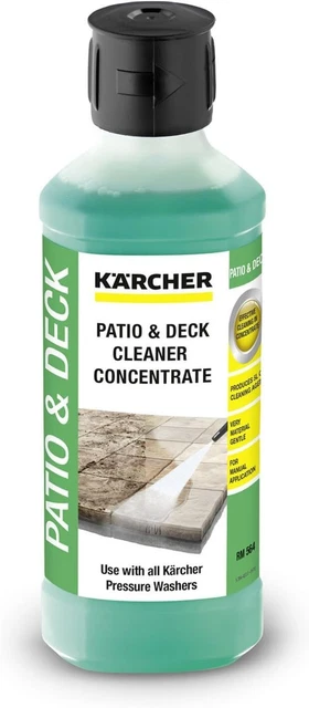 KARCHER DETERGENT FLUID Genuine Patio+Deck Pressure Washer 500ml RM564 ...