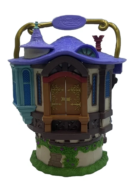 DISNEY ANIMATORS COLLECTION Mini Micro Rapunzel Castle House No Figures ...