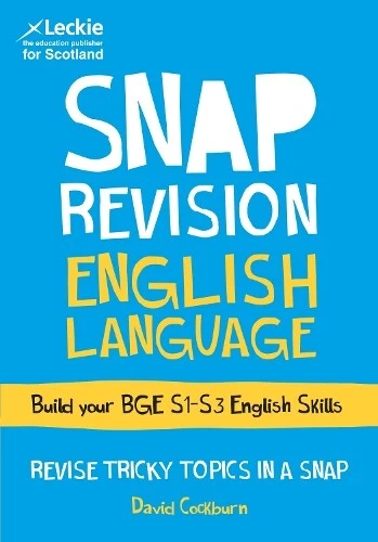 DAVID COCKBURN BGE English Language (Poche) Leckie SNAP Revision EUR 9 ...