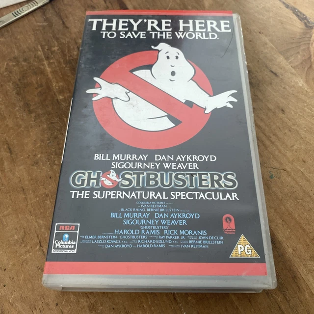GHOSTBUSTERS VHS 📼 Video Tape Cassette PAL £10.74 - PicClick UK