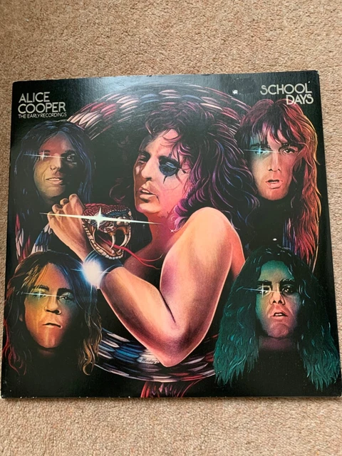 ALICE COOPER - School Days - The Early Recordings 2 x LP, 1973 K66021 vinyle R21 EUR 10,48 ...
