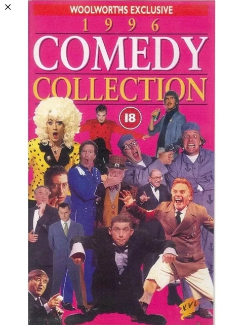 1996 COMEDY COLLECTION Video Vhs Rare Woolworths Rik Mayall Freddie ...