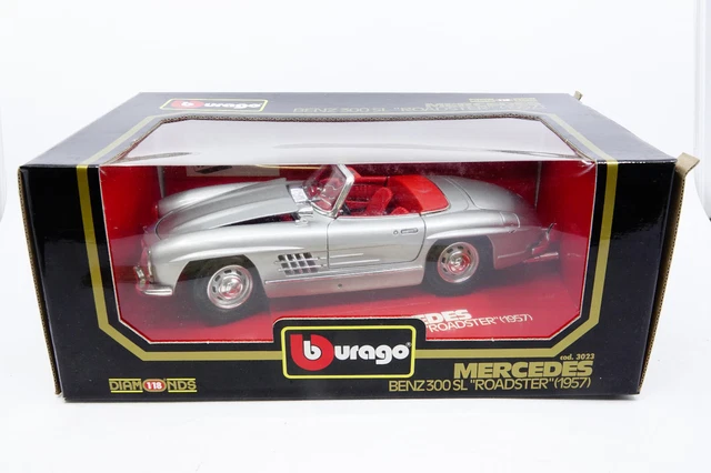 1502 BBURAGO 3023 Mercedes Benz 300 SL Roadster 1957 Exclusiv Vedes 1: ...