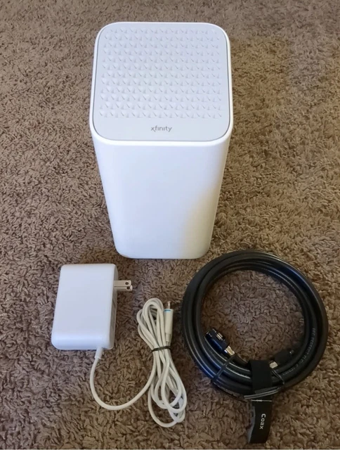 XFINITY HOME WIFI Router Modem White XB7-CM & XB7-T With Power Adaptors ...