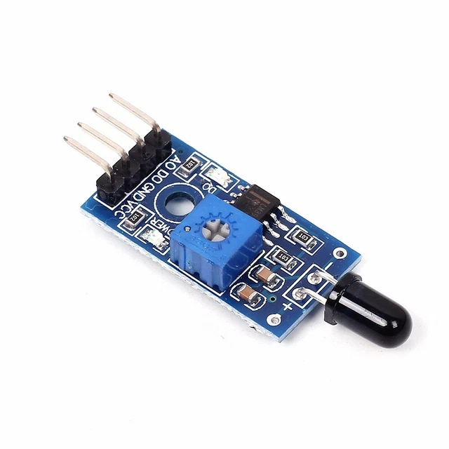 4 PIN IR Flame Detection Sensor Module Fire Detector Module for Arduino ...