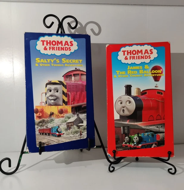 THOMAS & FRIENDS VHS lot/bundle (2) Salty's Secret / James and the red ...