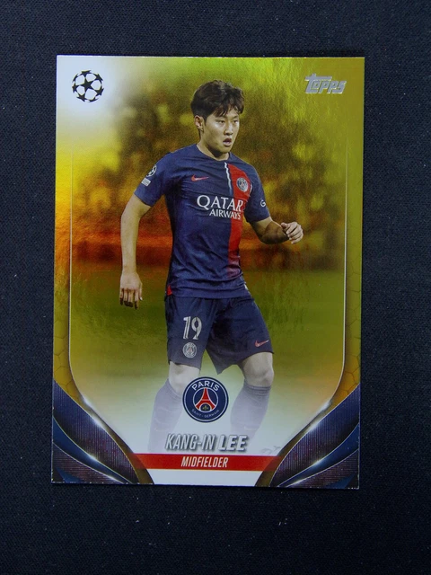 2023-24 TOPPS UEFA Kang-in Lee #194 Or 50/50 PSG Coréen EUR 0,91 ...