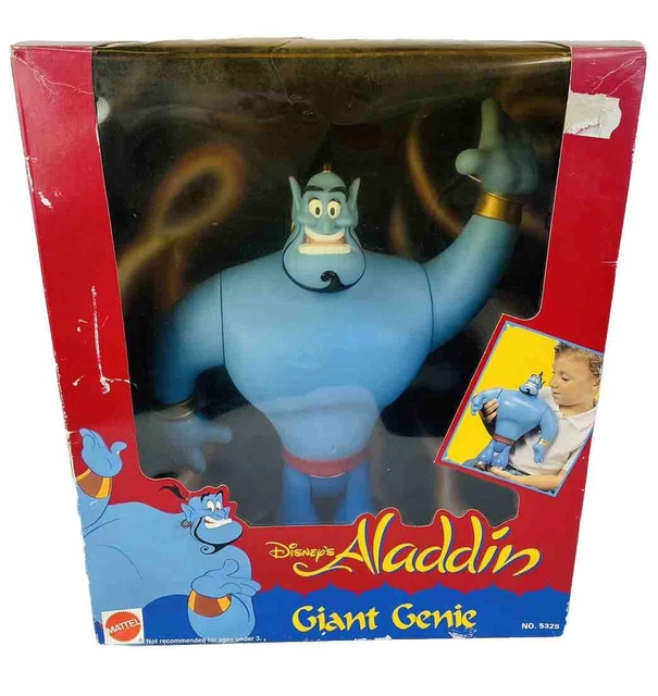 DISNEY’S ALADDIN GIANT Genie Figure by Mattel No.5325, Boxed £55.00 ...