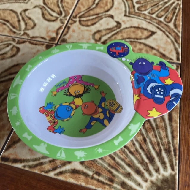 VINTAGE TWEENIES MELAMINE Plastic Bowl 1990s CBeebies Childrens Food ...