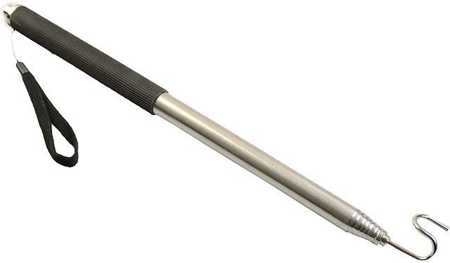 PICKUP GRABBER TELESCOPIC Metal Pickup Tool with Hook Magnetic Pick-Up ...