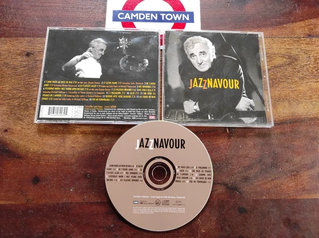 CHARLES AZNAVOUR - Jazznavour (Diane Reeves/Petrucciani/Galliano) Cd ...