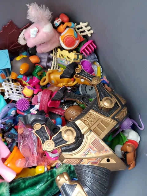 SMALL TOY LARGE Flat Rate Box Surprise Random FILLED Box Vintage Modern ...