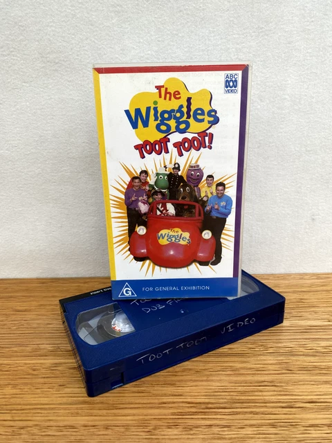 🎈 1998 THE Wiggles Toot Toot! VHS Tape ABC Cassette Tape $7.99 ...