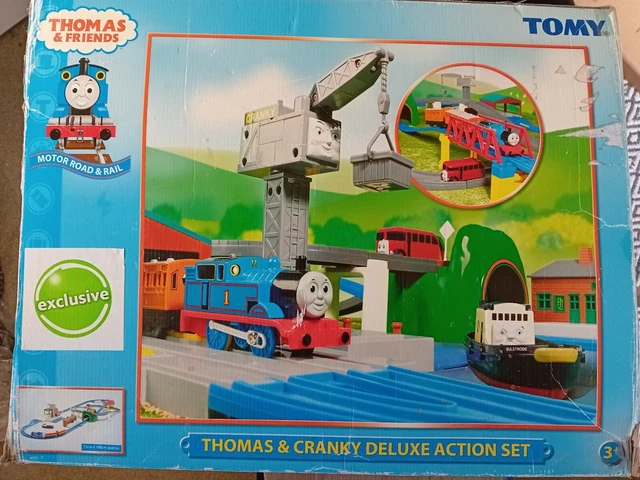 TOMY THOMAS THE Tank Engine And Friends, Thomas And Cranky Deluxe ...