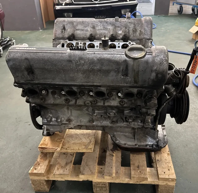 MERCEDES BENZ W126 C126 SEC SEL SE MOTOR 5.0 V8 M117 1.Serie 1170109500 ...