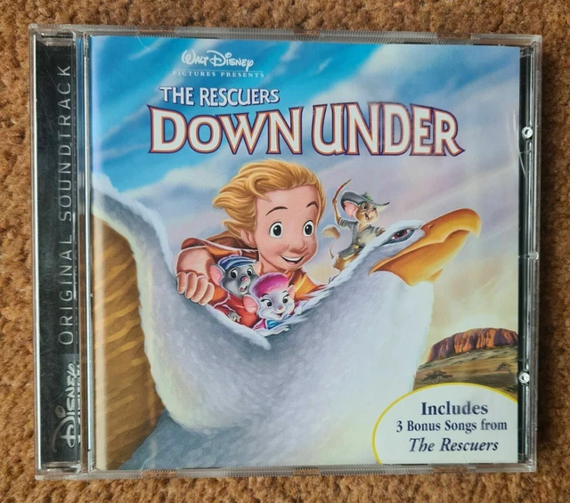 THE RESCUERS DOWN Under / 1990 - Bruce Broughton - Disney Records ...