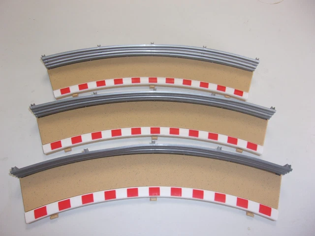 GREENHILLS SCALEXTRIC STANDARD Curve Outer Borders&Barriers x3 C8228 ...