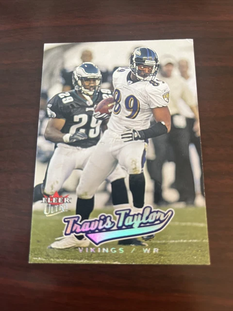 2005 FLEER ULTRA Travis Taylor Baltimore Ravens Florida Gators NM-MINT ...