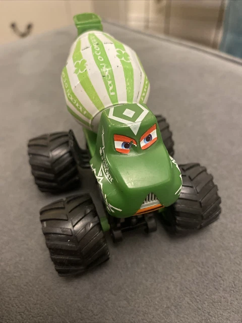 DISNEY PIXAR CARS TOONS - PADDY O’ CONCRETE MONSTER TRUCK / Green £10. ...
