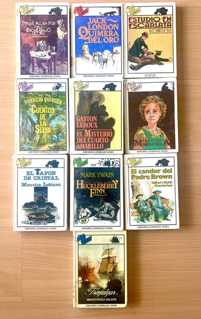 LOTE DE 10 Libros Colección Tus Libros Ediciones Generales Anaya EUR 25,49 - PicClick IT