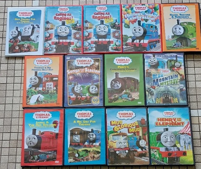 THOMAS THE TRAIN - Thomas & Friends DVD Lot de 12 DVD LIVRAISON ...