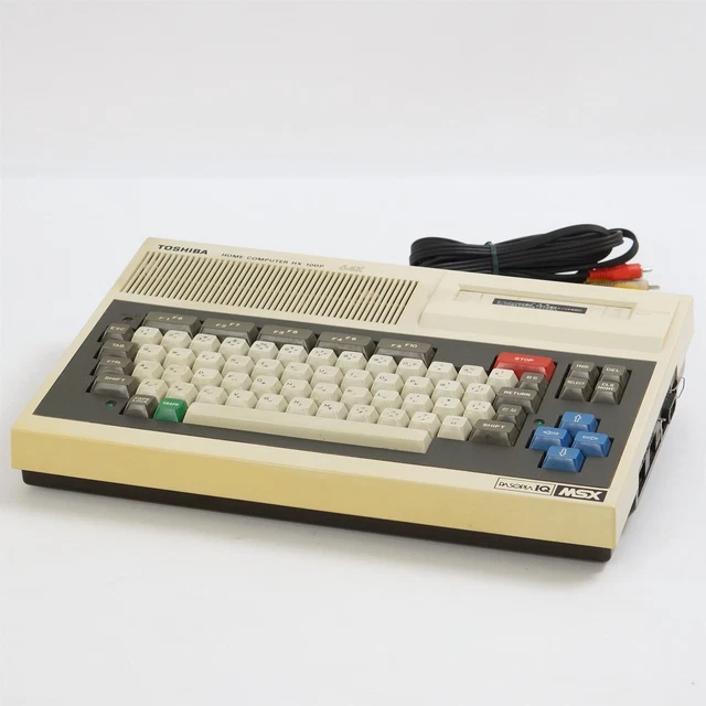 MSX PASOPIA IQ HX-10DP 64K Home Computer TOSHIBA Tested JAPAN 102668 £ ...