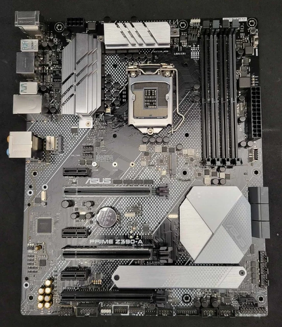 ASUS PRIME Z390-A Intel Lga 1151 Atx Ddr4 M.2 Motherboard *8/9 Gen ...