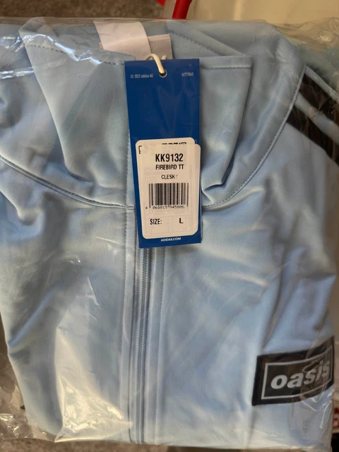 ADIDAS ORIGINALS X Oasis Live 2025 Tour Firebird Track Jacket Blue ...