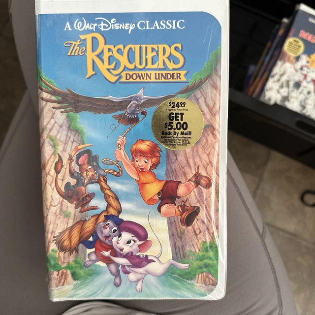 THE RESCUERS DOWN Under (VHS, 1991) £3.46 - PicClick UK