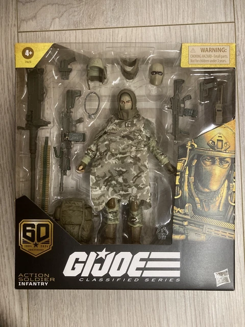 G.I. JOE COBRA Action Soldier Infantry GI Joe Classified Series EUR 44 ...