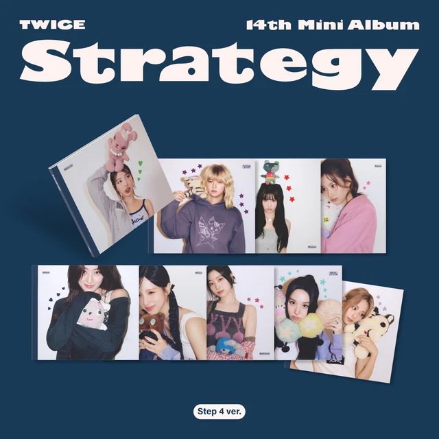 TWICE TWICE 14TH Mini STRATEGY Step4 ver. （韓国盤） (CD) EUR 30,59 ...