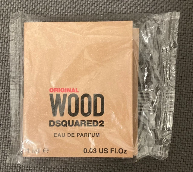 MENS ORIGINAL WOOD DSQUARED2 EAU DE PARFUM SAMPLE. 1ml. BNIB £0.99 ...