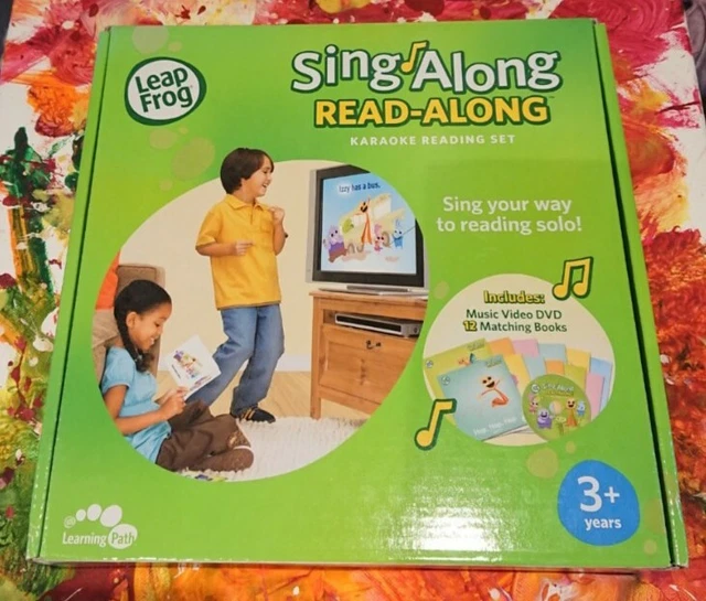 LEAPFROG SING ALONG Read Along Karaoke Reading Set In Sealed Box. £55.00 - PicClick UK
