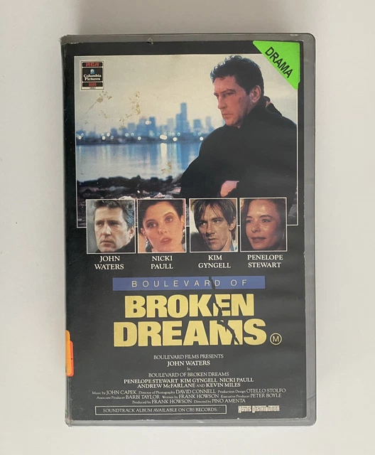 BOULEVARD OF BROKEN Dreams [VHS] RCA Columbia Hoyts Video Big Box Ex ...