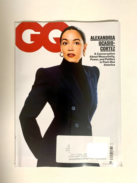 GQ MAGAZINE OCTOBER 2022 Alexandria Ocasio-Cortez AOC £4.57 - PicClick UK