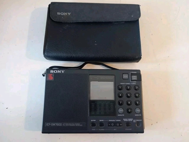 SONY ICF-SW7600 WORLD Band Radio FM MW SW LW £50.00 - PicClick UK
