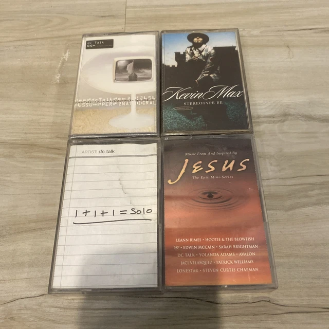 RARE MEXICO 🇲🇽 Dc Talk Tape Lot Supernatural Solo Kevin Max Stereotype ...