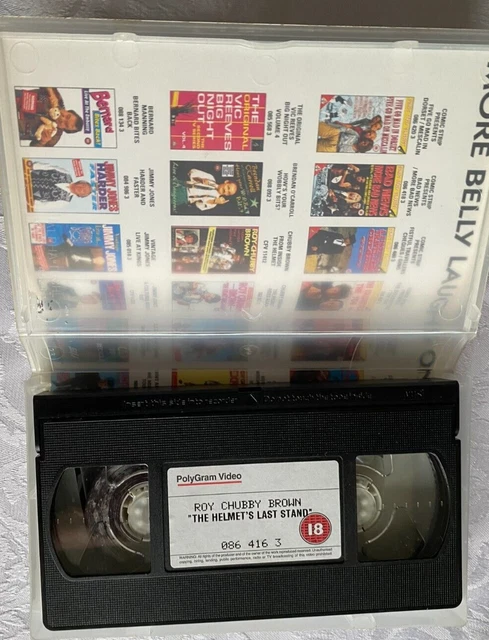 ROY CHUBBY BROWN The Helmet Last Stand Vhs £1.50 - PicClick UK