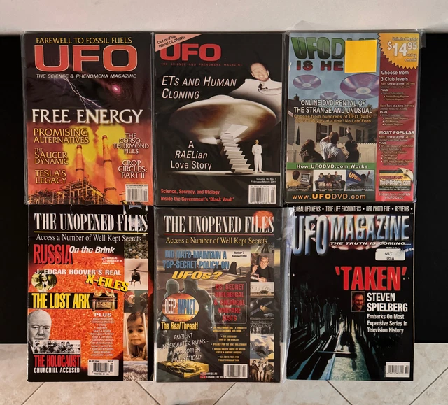 RARE VINTAGE UFO Magazines Lot Excellent Condition 12 Isssues L £44.66 ...
