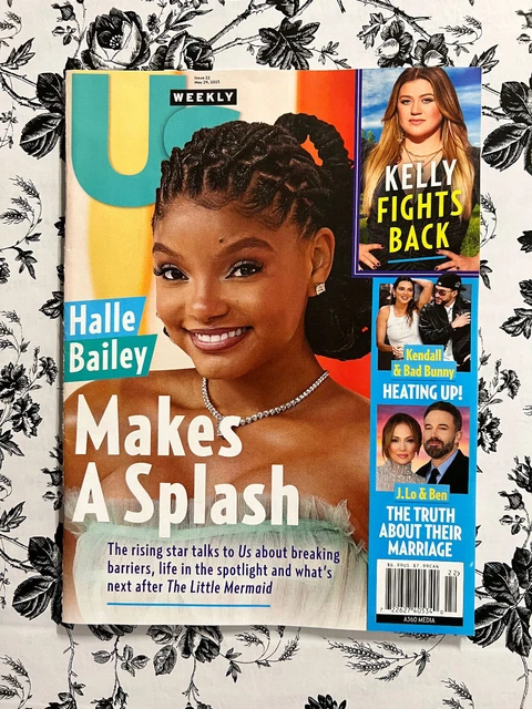 US WEEKLY MAGAZINE May 2023 "Halle Bailey" - Kelly,J.Lo & Ben & MORE ...
