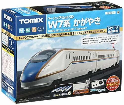 TOMIX N SCALE Basic Set SD W 7 Series Kagayaki 90168 Model Train Model ...