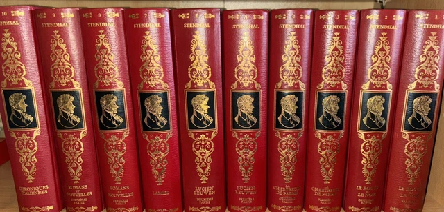 LIVRES COLLECTIONS EN 10 Volumes Stendhal EUR 25,00 - PicClick FR