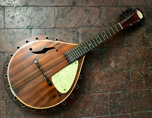 RARE VINTAGE 1930S Blue Comet "Resonator" Mandolin Regal Gibson A Style ...