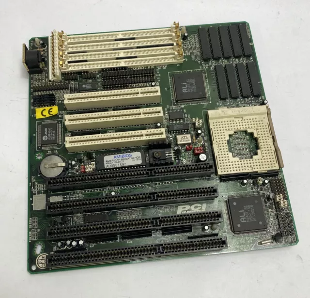 UMC UM8663AF / ALi M1489 Socket 3 Motherboard with 4 x ISA, 3 x PCI ... UMC UM8663AF / ALi M1489 Socket 3 Motherboard with 4 x ISA, 3 x PCI ...