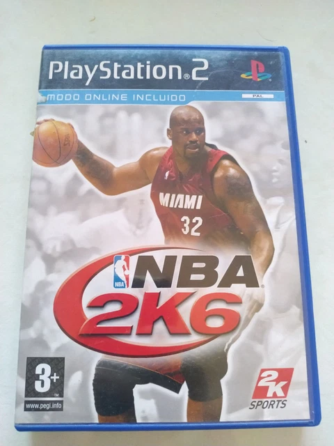 NBA 2K6 SHAQUILLE O ´ Neal 2K SPORTS PLAYSTATION 2 juego para Ps2 ...