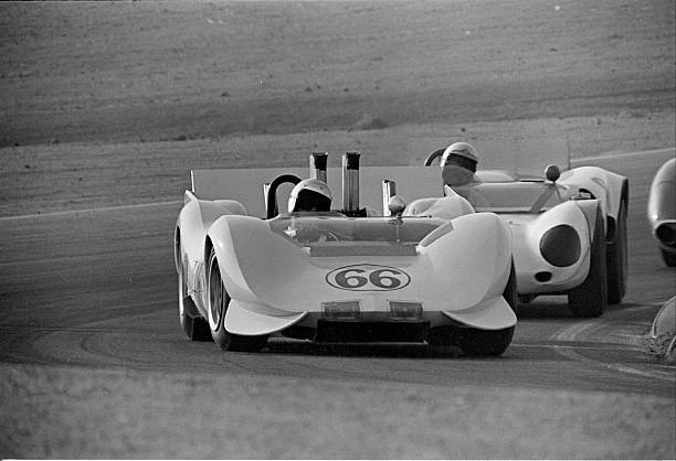 JIM HALL IN A Chevrolet Powered Chaparral 2C 1965 2 Motor Racing Old ...