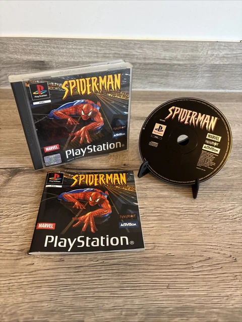 PS1 SPIDER-MAN SONY PlayStation 1 PAL - Case, Front Cover, Disc ...