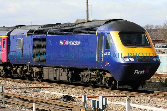UK RAILWAY PHOTOGRAPH Of Class 43 Hst 43138. Rm43H-419 £1.70 - PicClick UK