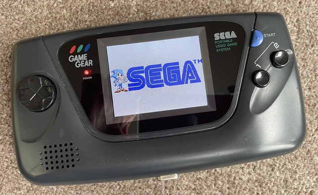 SEGA GAME GEAR Console Recapped, Stunning New LCD Screen With Glass ...